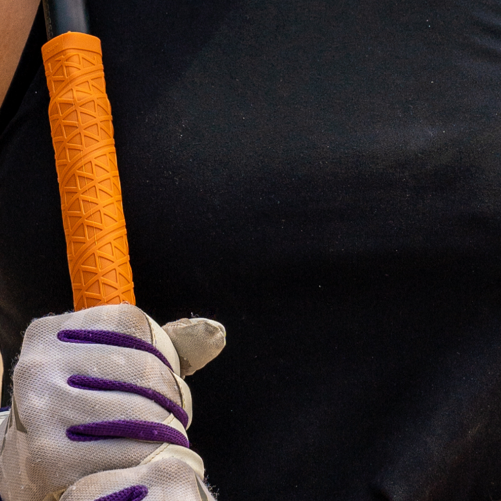 Diamond Stick Grip Neon Orange Ultra-Sonic Polymer
